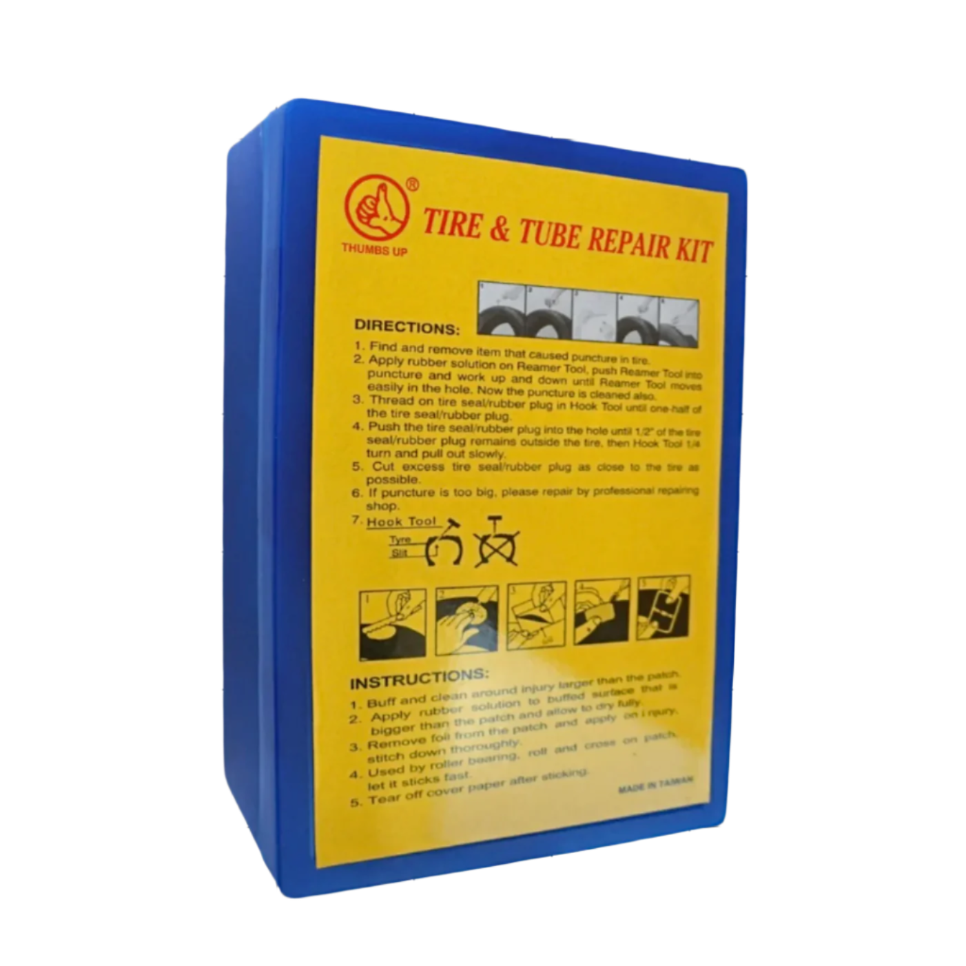 Tyre & Tube Repair Kit – Cyclecraft Motorcycles